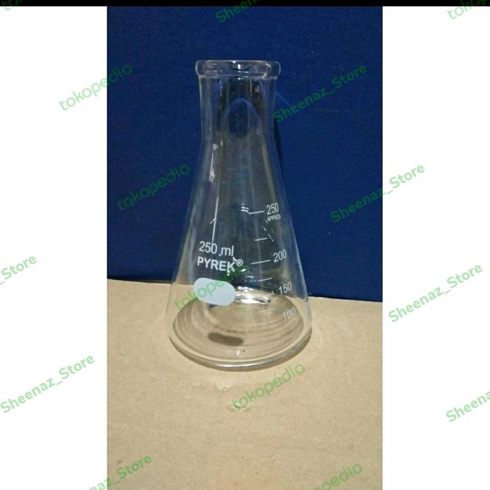 Jual Erlenmeyer 250ml Pyrex - Kab. Bogor - Sheenaz Store | Tokopedia