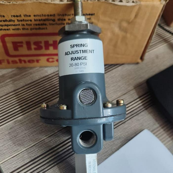 Jual Fisher PNEUMATIC REGULATOR 250 PSI 167A-26 20-80 PSI SPRING - Kota ...