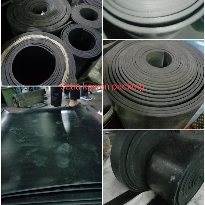Jual Karet hitam / rubber sheet uk 2mm x 1m x 10 mtr - Jakarta Barat - setia kawan packing ...