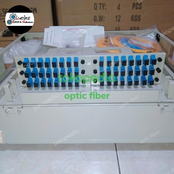 Jual ODF 48 core Optical terminal box OTB 48 core sc upc lengkap ...