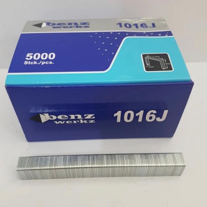 Jual isi stapler 1016J benz Werkz staples tembak angin 5000pc - Jakarta ...