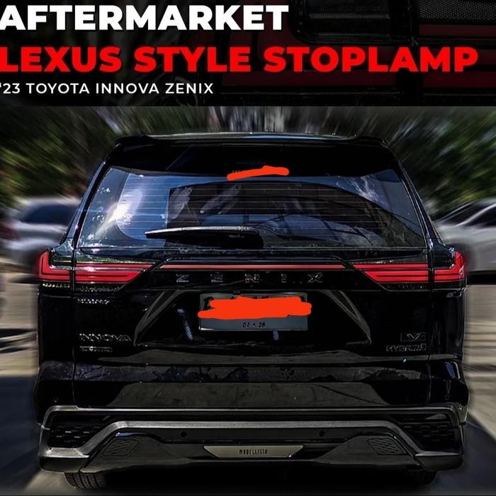 Jual Stoplamp Variasi Trunklid Lamp LED Innova Zenix Model Lexus ...