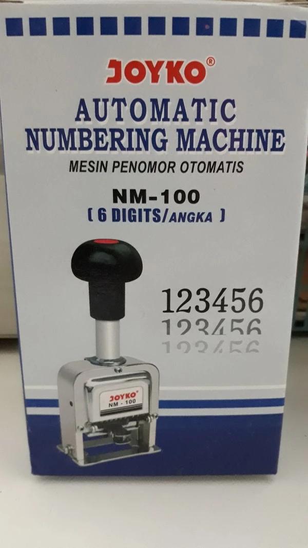 Jual JOYKO Numerator 6digit/Automatic Number Machine/Stempel Angka ...