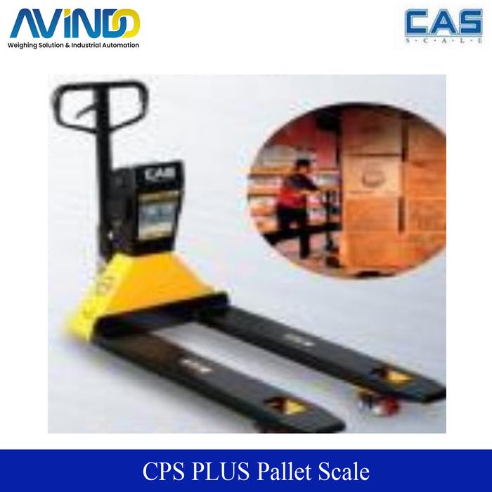 Jual Hand Pallet Timbangan pallet scale CAS CPS PLUS 2C Kapasitas 2 TON ...