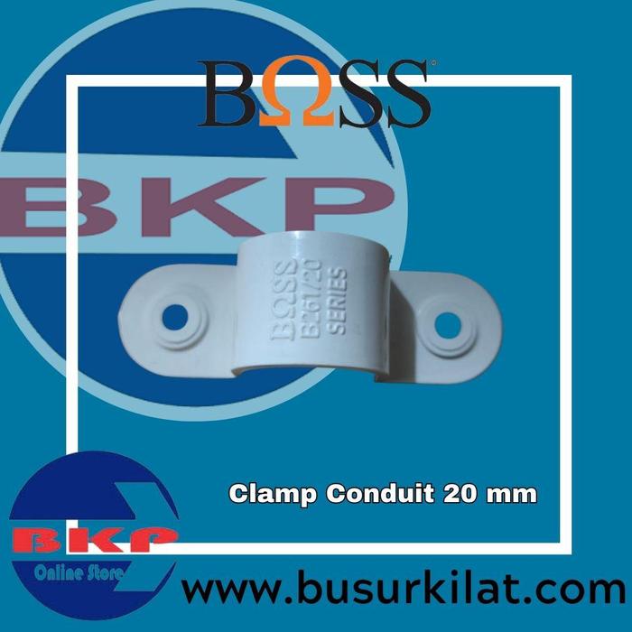 Jual Clamp / Klem Conduit 20mm Boss / Fitting Pipa Listrik - Kota ...