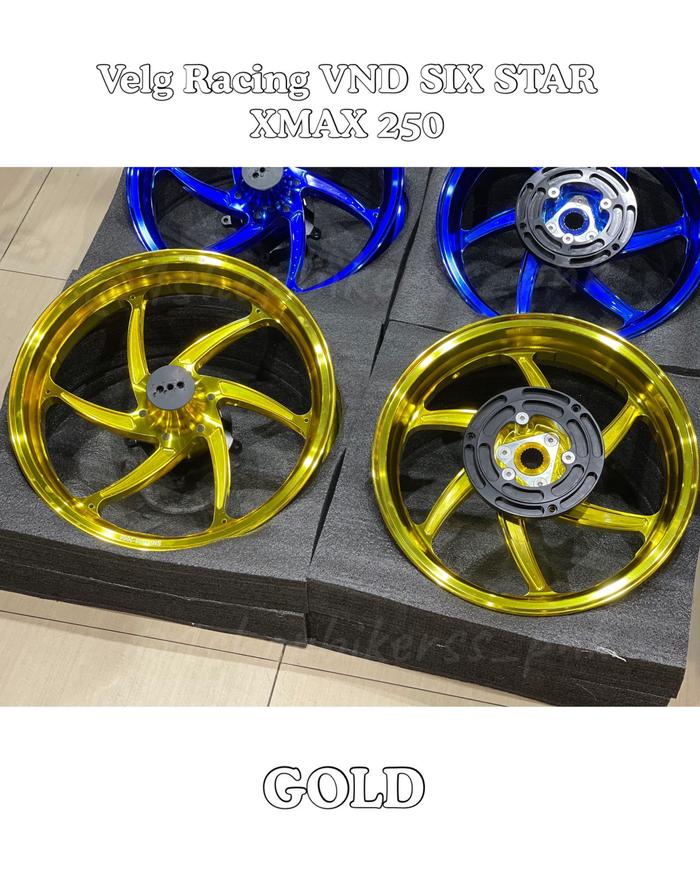 Jual Velg Racing VND SIX STAR 350x15 400x14 Xmax 250 - Kab. Kubu Raya ...