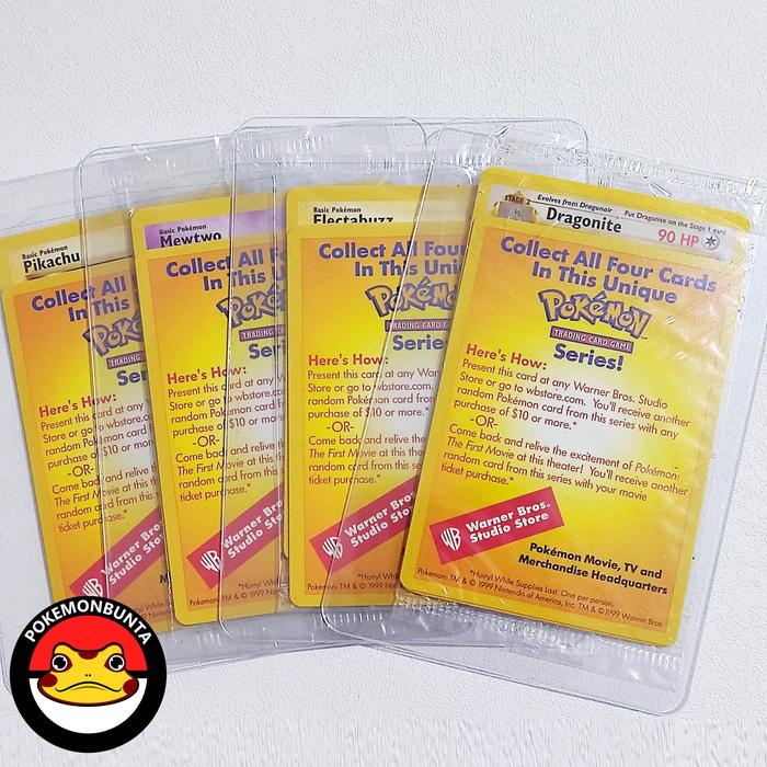 Jual 2000 The First Movie Mewtwo Strikes Back Promo Set Sealed Pokemon ...