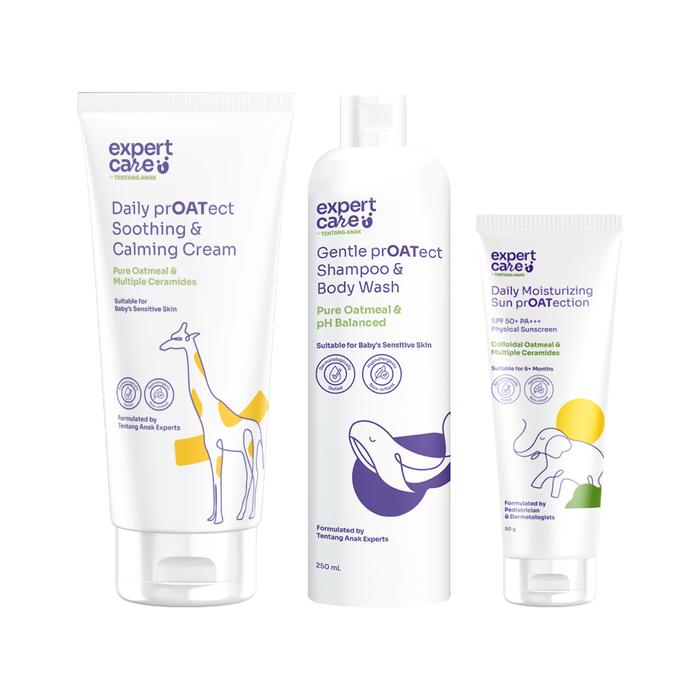 Promo Expert Care - Paket Sunscreen + 2in1 Shampo & Sabun + Calming ...
