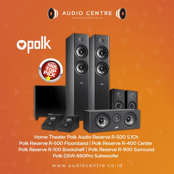 Promo Paket Home Theater Polk Audio Reserve R500 5.1.2ch Cicil 0% 3x ...