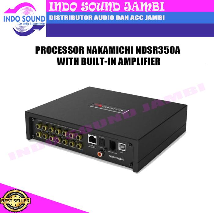 Jual Nakamichi NDSR350A Hi-Res Processor DSP Amplifier 12Ch Prosesor BT ...