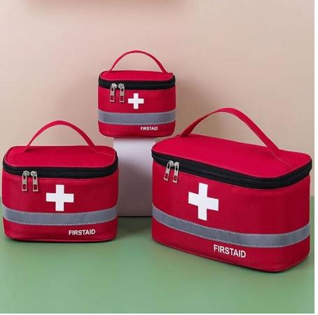 Promo Tas medical kit storage organizer PMI P3K- Tas Kesehatan - Merah ...