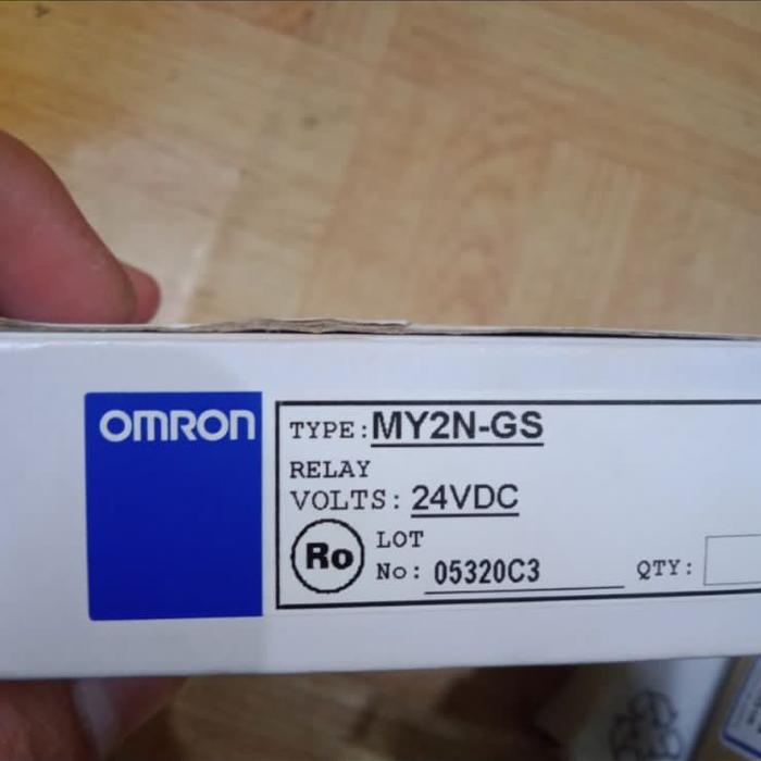 Jual RELAY OMRON MY2N-GS 24VDC/OMRON MY2N-GS 24VDC original - Kota ...