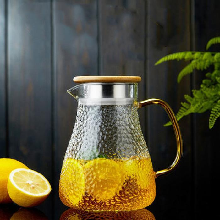 Jual Teko Pitcher Teh Chinese Teapot Borosilicate Glass 1800 ml - Kota Batam - HEXACK | Tokopedia