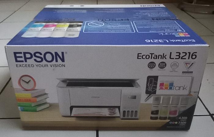 Jual Printer Epson L3216 L 3216 Print Scan Copy - Epson L3210 Warna Putih - Kota Bandung - 3s ...