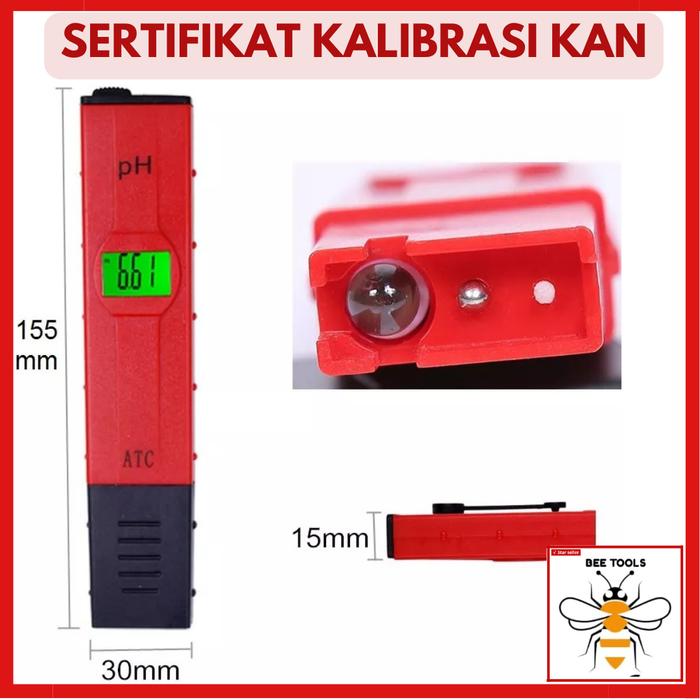 Jual ph meter digital / Alat pengukur keasaman SERTIFIKAT KALIBRASI KAN ...