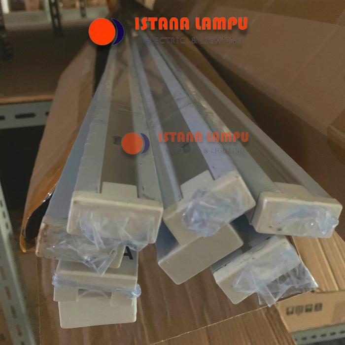 Jual Rel Lampu Sorot Track Rell Spotlight 1/2 meter Hitam Putih - Kota ...