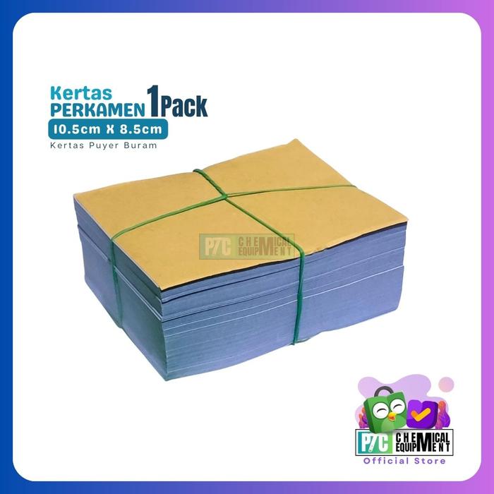 Jual Kertas Perkamen 1 Pack atau Kertas Puyer Obat 1 Pack - Buram ...
