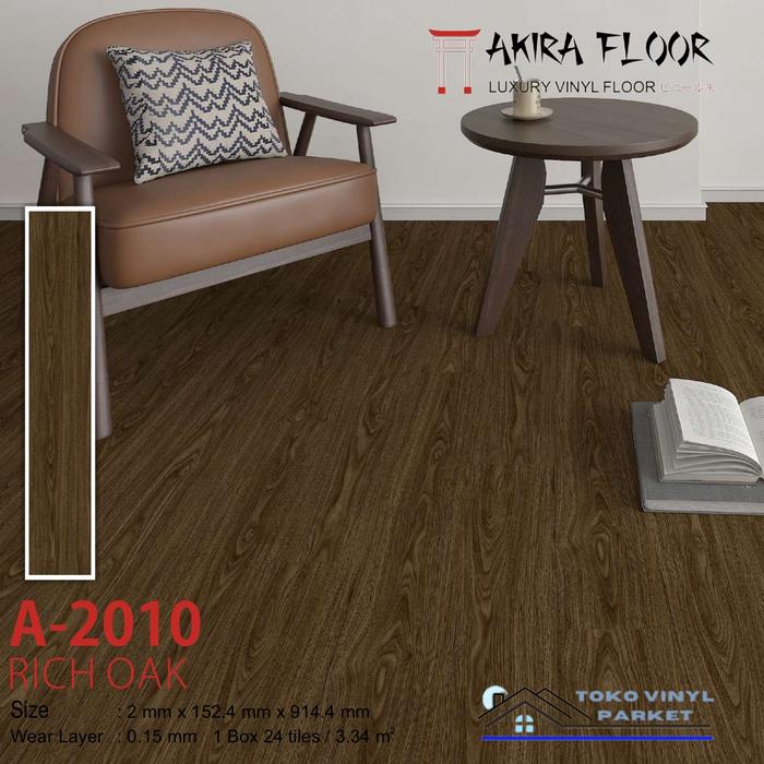 Jual lantai vinyl kayu 2mm A-2010 Rich Oak Akira Floor/box - Jakarta ...