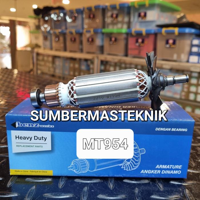 Jual ARMATURE MT954 MAKTEC ANGKER MESIN GERINDA TANGAN MAKTEC MT 954 ...