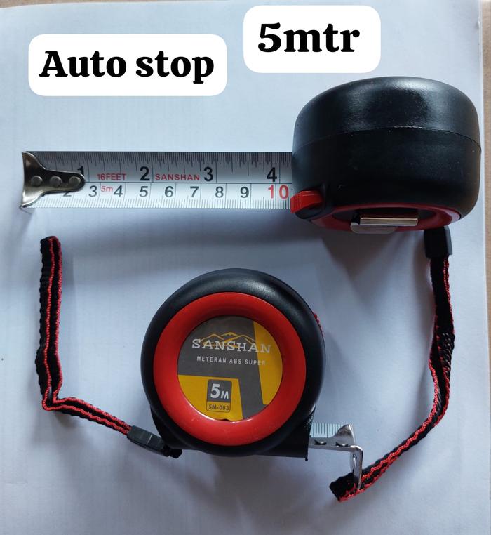 Jual Meteran Rol Sanshan 5 Meter Auto Stop PVC - Kota Surabaya - ERFIN ...