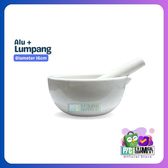 Jual MORTIR 16CM / MORTAL 16CM / ALU + LUMPANG 8CM / GERUS OBAT ...