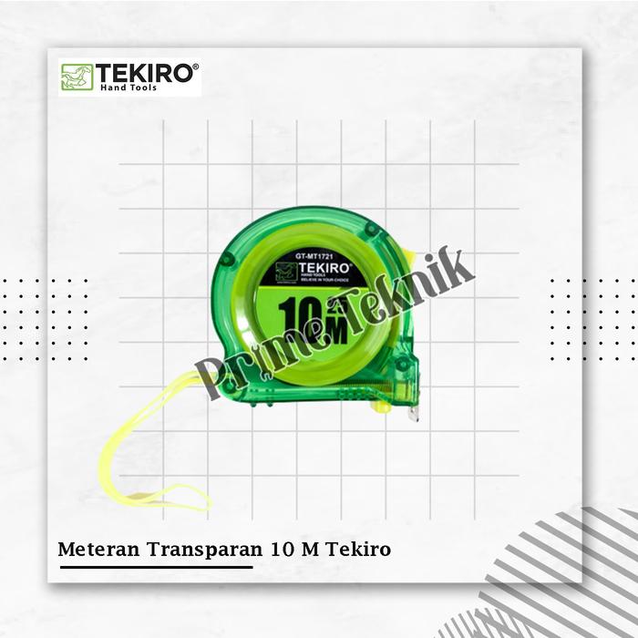 Jual Meteran Transparan 10 M Tekiro 10 Meter 10M 10Meter Measurement ...