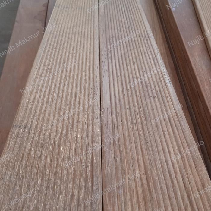 Jual PAPAN DECKING LANTAI KAYU MERBAU SOLID 150cm - Kota Semarang - Najib Makmur Jaya | Tokopedia