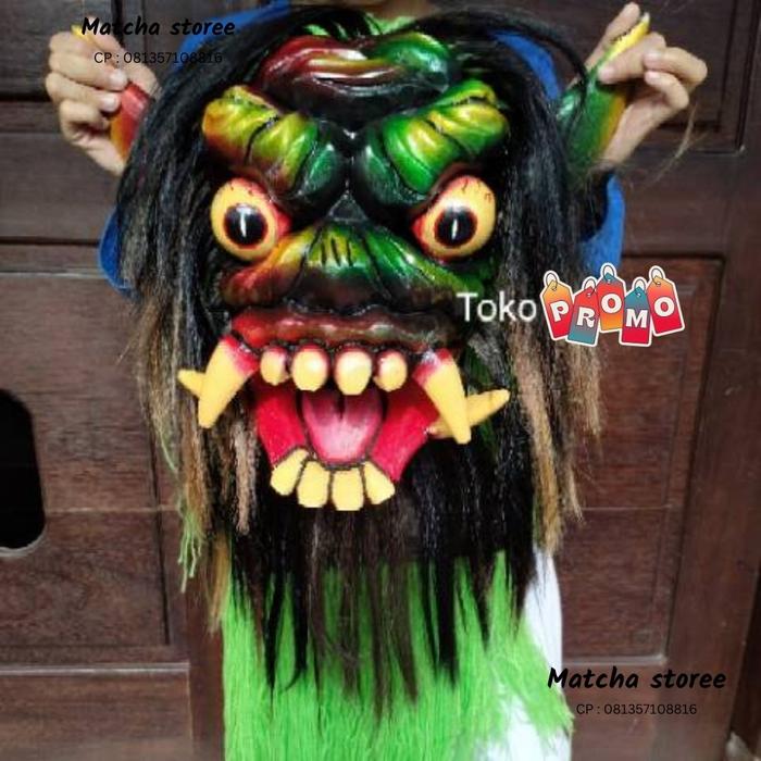 Jual Topeng Gedruk Buto Gedrug Kostum Rampak Buto Gedruk Anak - Dewasa ...