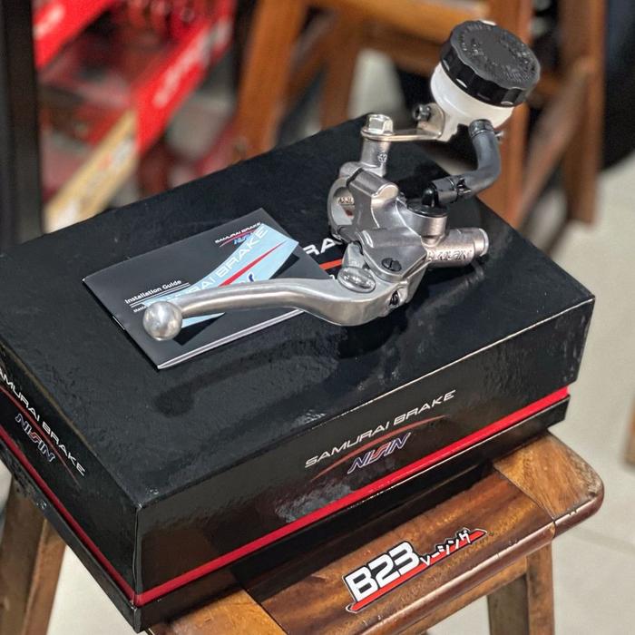 Jual master rem nissin axial abu original master rem axial nissin ...