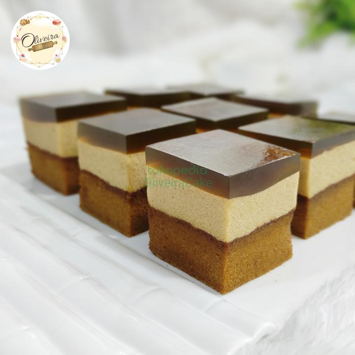 Jual Madona cake agar busa/kek puding busa/ Pudding Cake - Mocca - uk ...