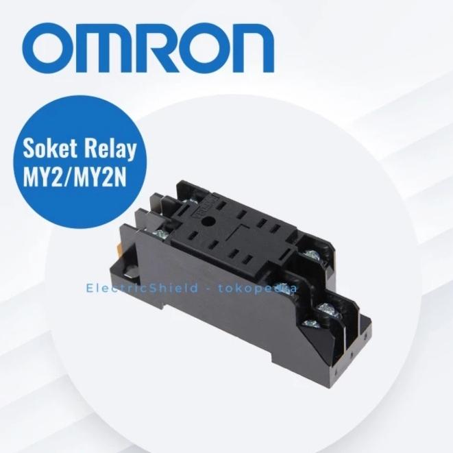 Jual ORIGINAL Socket Relay MY2 / MY2N Kaki 8Pin OMRON - Kota Surabaya - Tunas Electric | Tokopedia