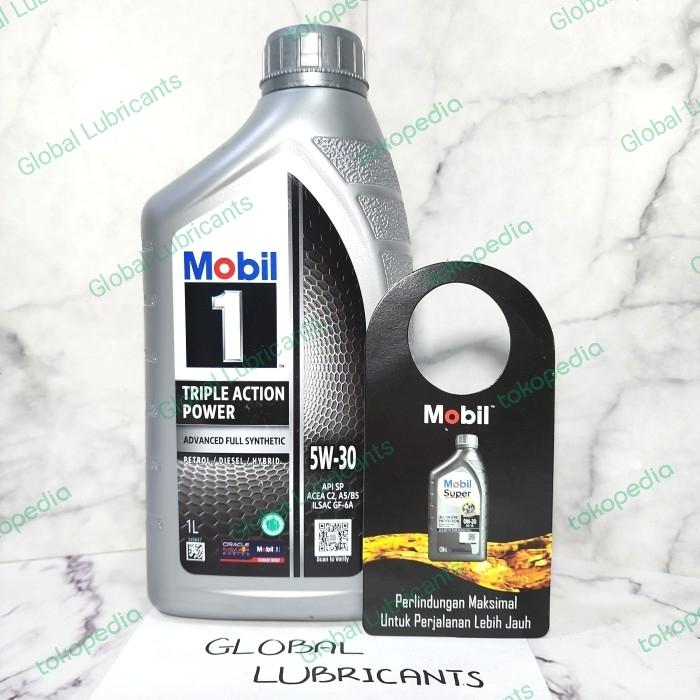 Jual Mobil 1 Triple Action Power 5W-30 1Liter (Oli Mesin ADVANCED Full ...