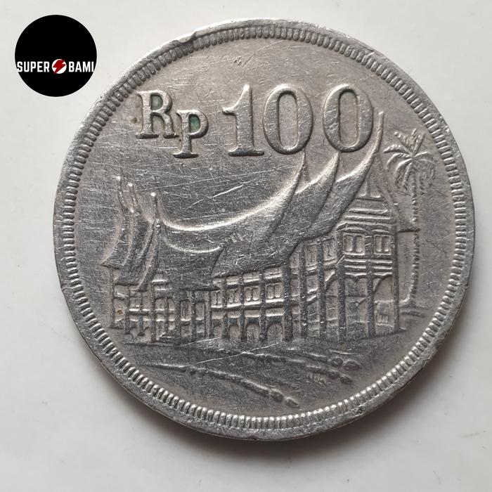 Jual Koin Jadul RI 100 Rupiah Rumah Gadang Padang Sumatera 1973 ...