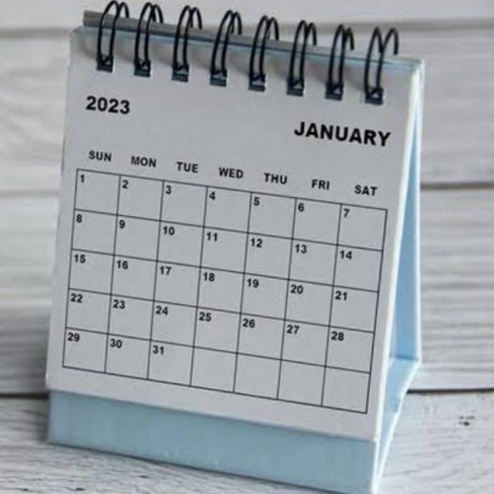 Jual Cetak Kalender Variasi Jahit Kawat Spiral Jepit Plat Kalender Meja ...