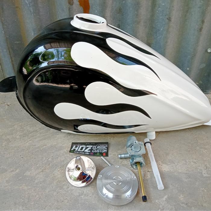 Jual Tangki Custom Chopper Tangki Peanut Cat Tangki Motor Chopper Cat ...