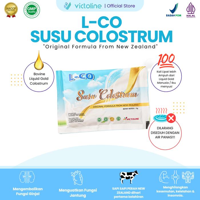 Jual Susu L-CO Colostrum Sachet Kolostrum LCO - Jakarta Barat ...