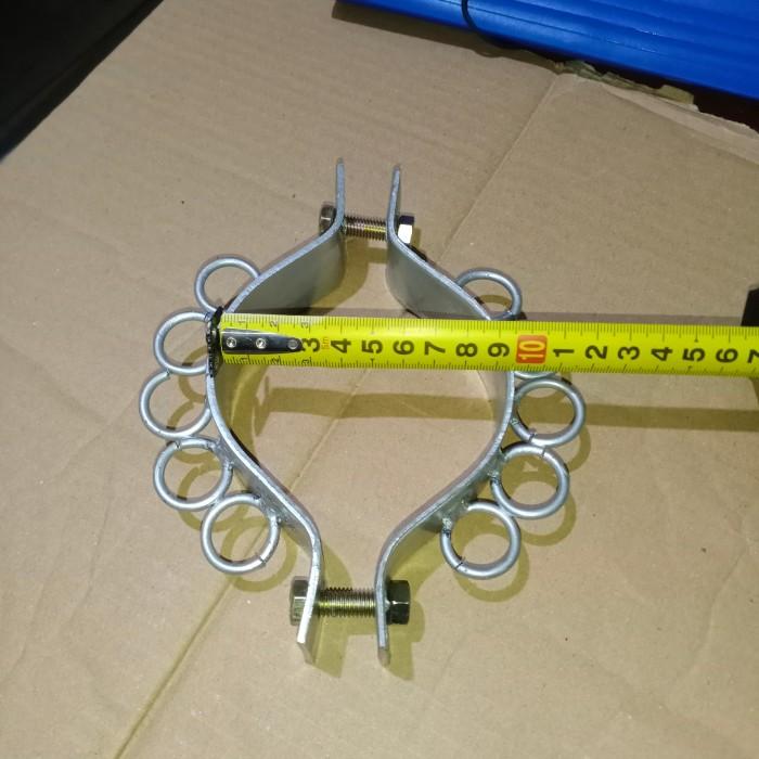 Jual CAMP/KLEM Multi Ring cincin 5 ..pipa 3 dim/inch spek Tiang MNC ...