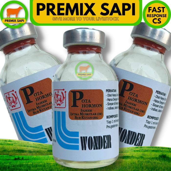 Jual POTAHORMON 20ML Hormon Progesteron Mengatasi Gangguan Reproduksi ...