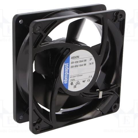 Jual 4650N EBM-PAPST AXIAL FAN 119x119x38mm 230VAC - Jakarta Barat - All About Industry Store ...