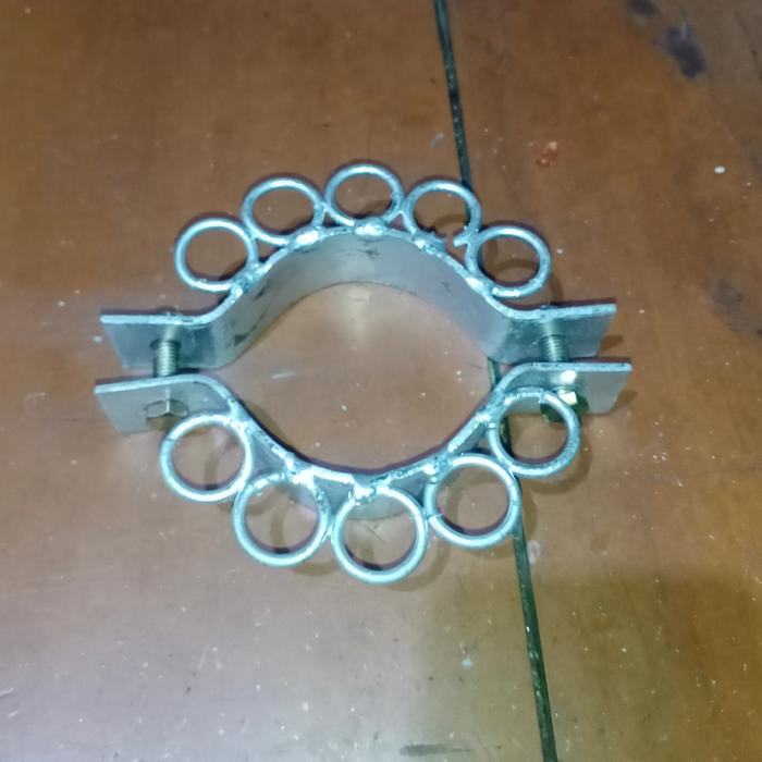 Jual CLAMP/klem Multi Ring, cincin 5 untuk pipa 2,5 in/dim [tiang ...