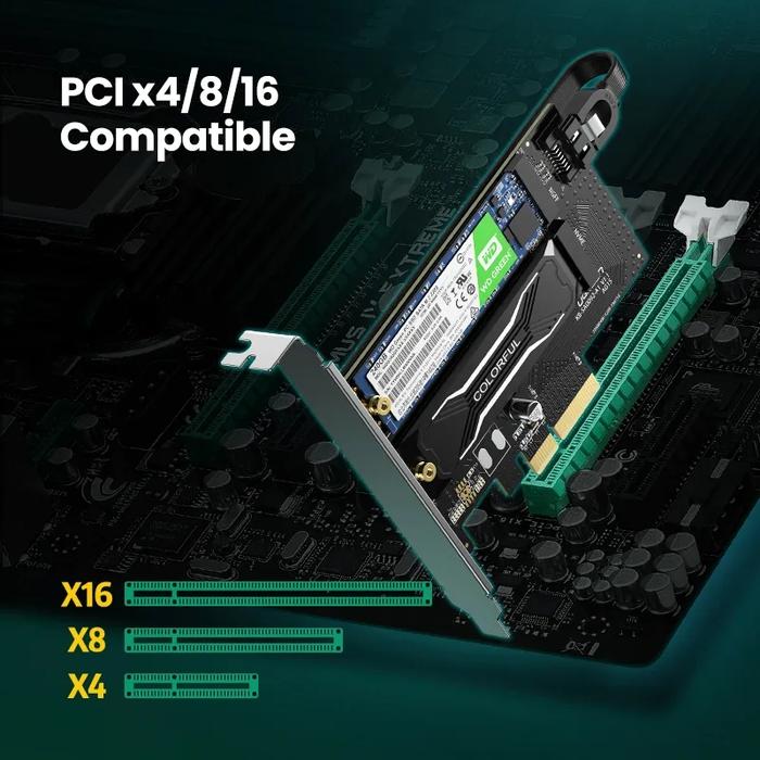 Jual Ugreen Pcie 3.0 Expansion To Ssd M.2 Adapter Nvme & Ngff B-key M ...