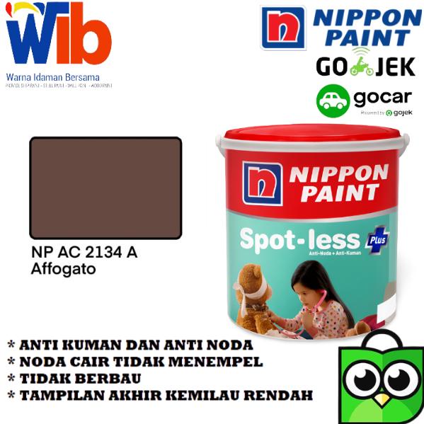 Jual NIPPON PAINT INTERIOR SPOT-LESS PLUS 2.5 LITER - AFFOGATO AC 2134A ...