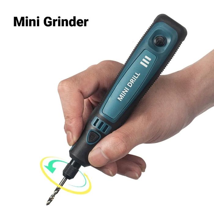 Jual Mini drill grinder tuner grafir engraving pen bor mini kuku nail ...