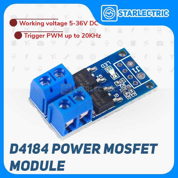 Jual D4184 High Power MOSFET Modul Switching Module PWM Trigger DUAL ...
