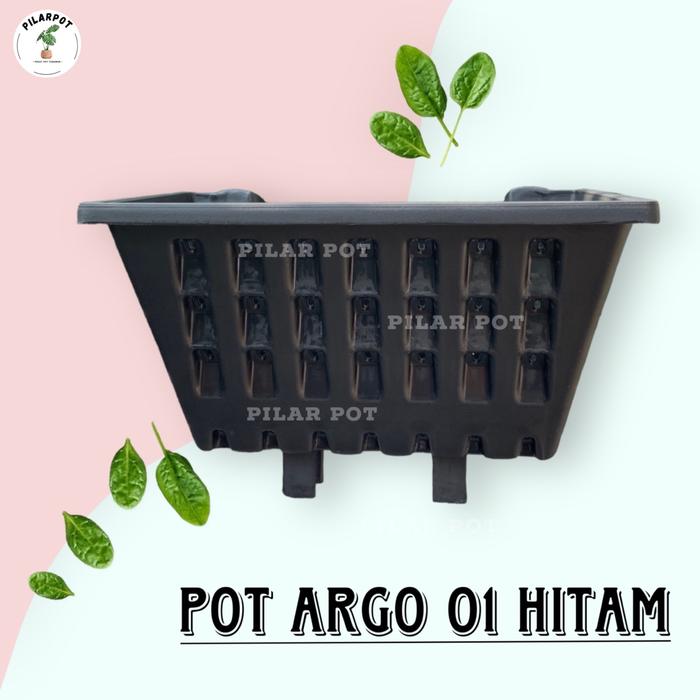 Jual pot tempel atau argo warna HITAM - Kota Tangerang - pilar pot ...