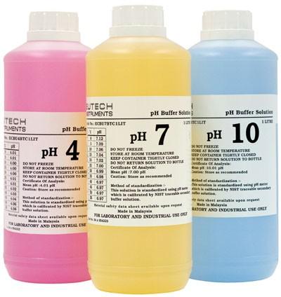 Jual pH Buffer Solution pH 7 @ 1 Liter Standar pH 7 | Eutech ECBU7BTC1LIT - Jakarta Utara ...