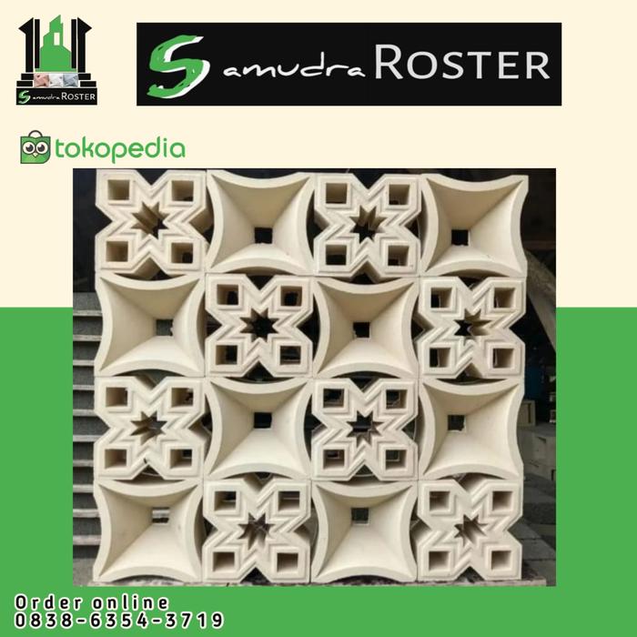 Jual Roster beton / Roster minimalis / Loster / kombinasi - Putih ...