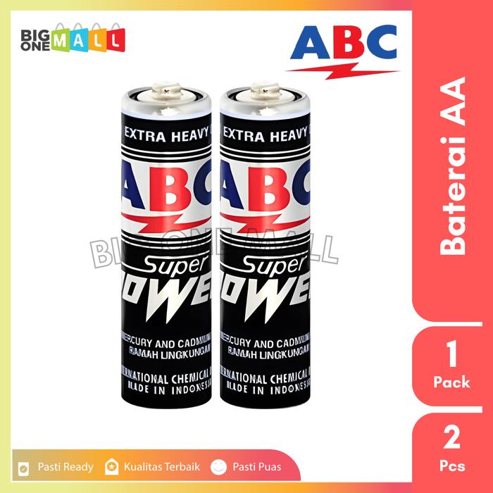 Promo Baterai ABC Super Power, Batu Batre AA/A2 & AAA/A3 Battery 1,5 ...