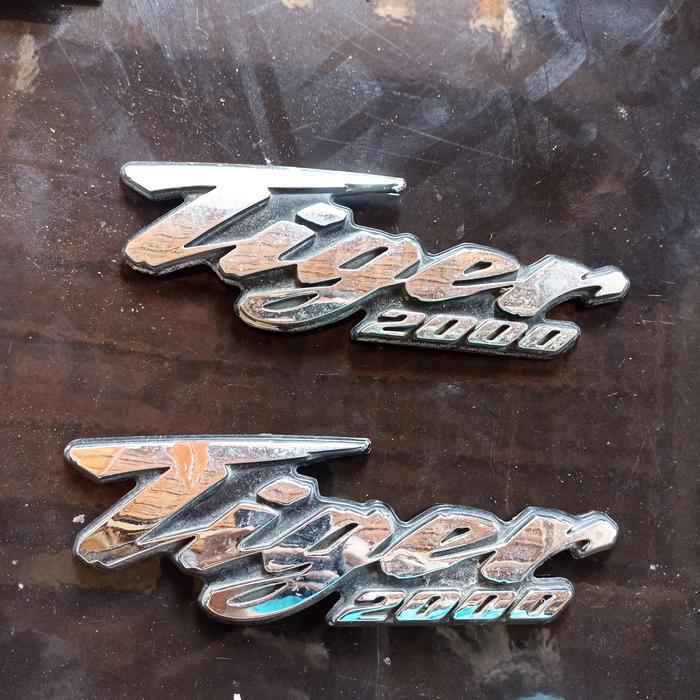 Jual logo tangki emblem tangki Honda tiger Tiger 2000 second Original ...