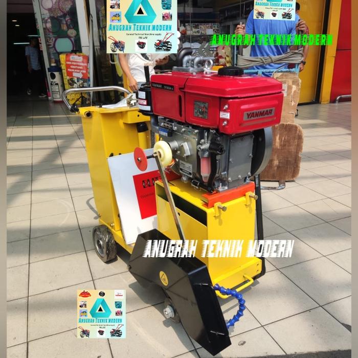 Jual Mesin concrete cutter Potong aspal Beton Yanmar TF65 Komplit pisau ...
